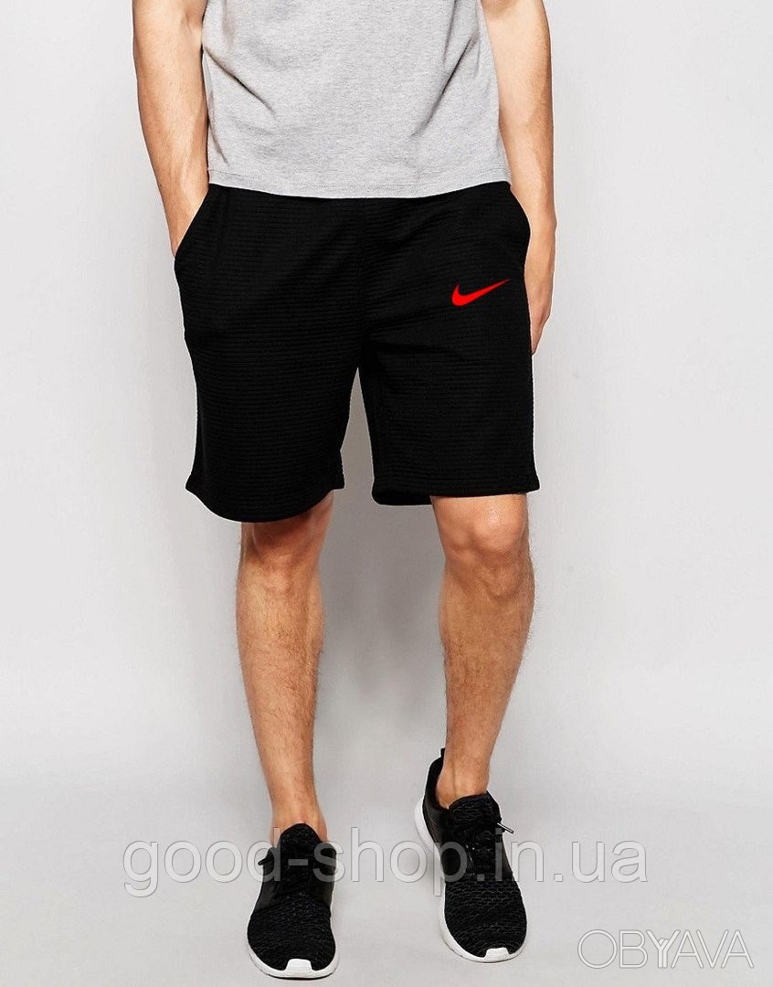 ᐈ Летние мужские спортивные шорты Найк, шорты Nike трикотажные, S ...